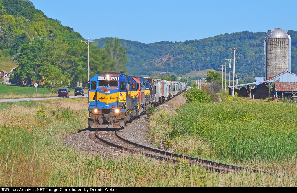 DM&E 6364, ICE's Marquette Sub.